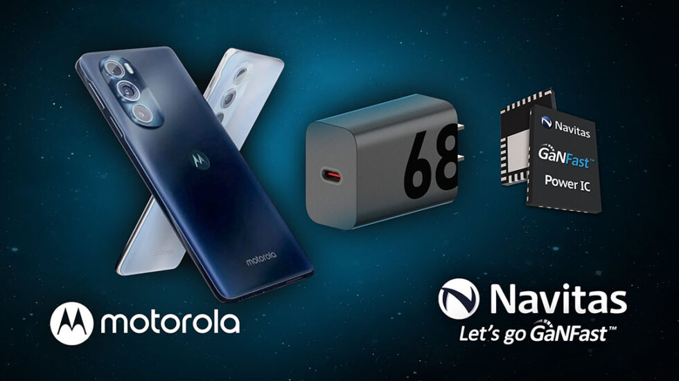 Navitas GaN ICs unleash TurboPower™ 68W charging with the new motorola ...