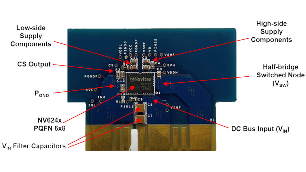 GaNCam: Overview of NV6247, GaNSense™ Half-Bridge Power IC | Navitas